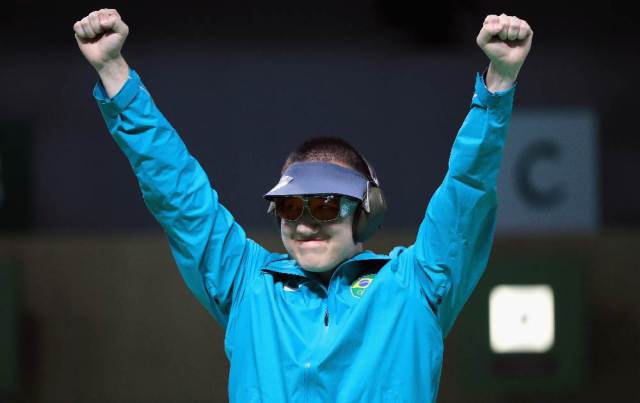 É prata! No tiro esportivo, Felipe Wu ganha a primeira medalha do ...